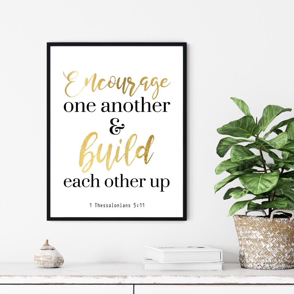 Patterned Pomegranate: Printable Encouraging Bible Verse Art | 1 ...