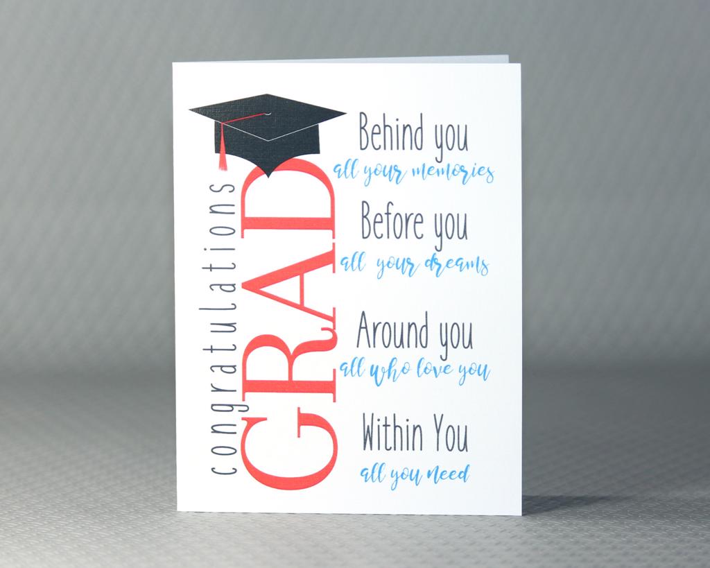 Patterned Pomegranate: Printable Congratulations Graduation Card